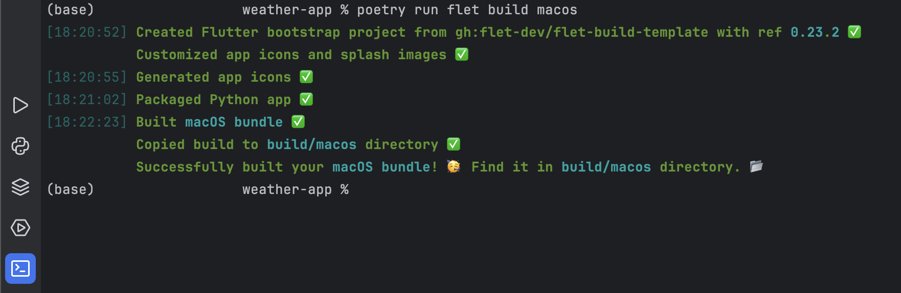 【初心者向け】新興勢力！ Flet ( Flutter )を使った Python クロスプラットフォームアプリ の 開発環境に挑戦！